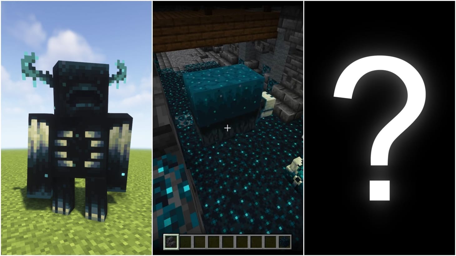 Minecraft fan reimagines Sniffer as a spooky sculk mob