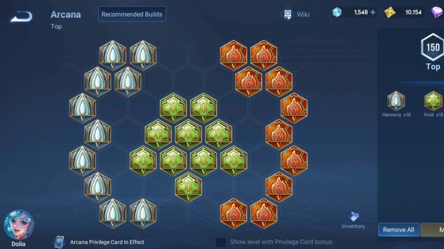 Dolia build in Honor of Kings: Best Equipment, Arcanas, Battle Spell ...