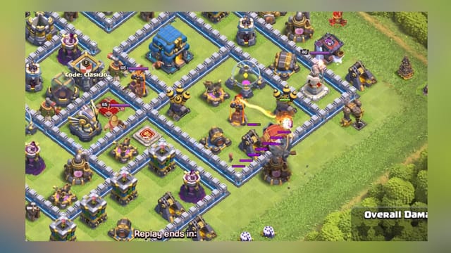 Clash of Clans: Town Hall 12 Blizzard Dragon attacking strategy in Clash of Clans: Army ...