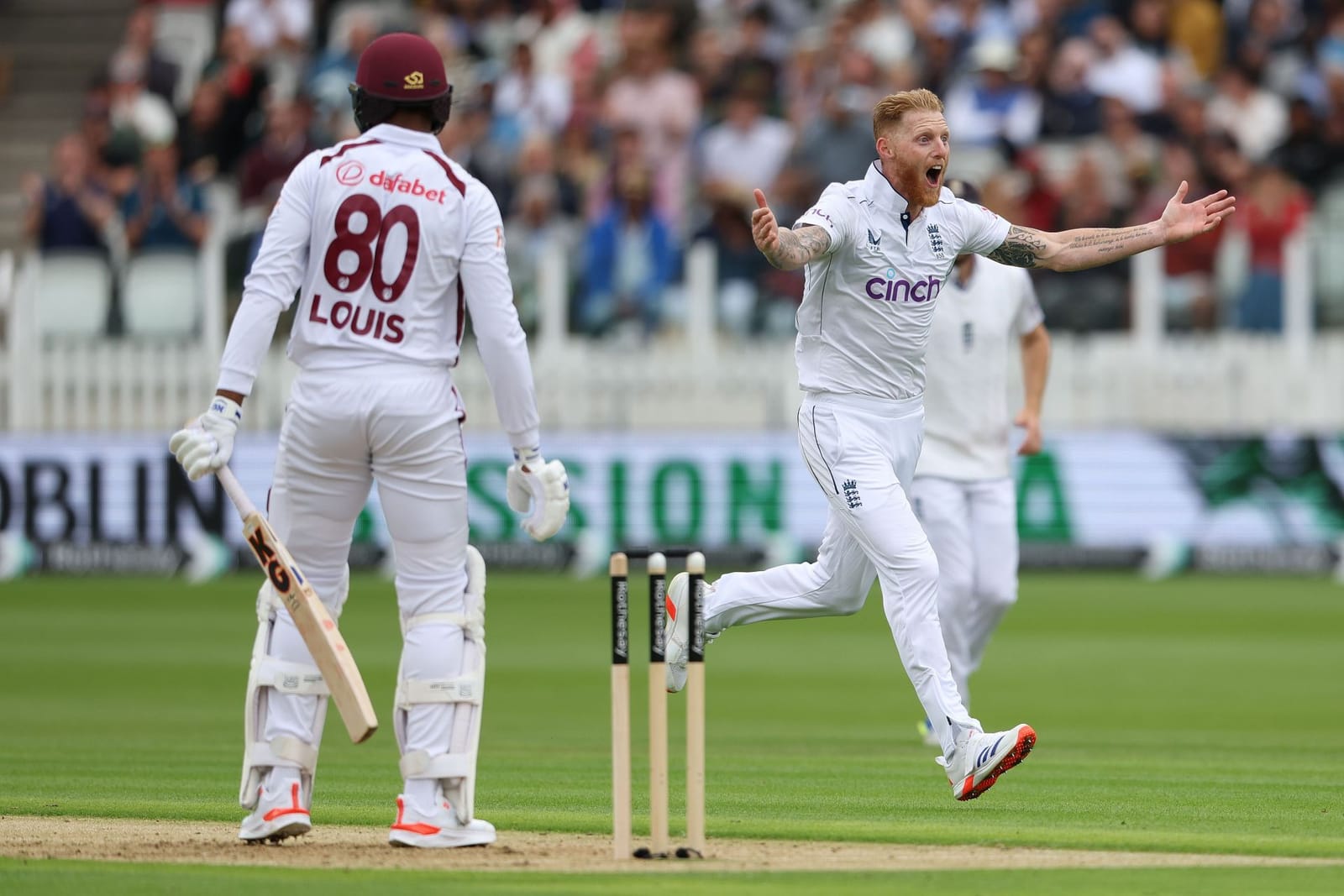 England captain Ben Stokes presented with silver cap for completing 100 ...