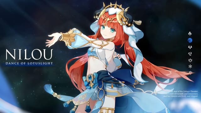 Nilou: Genshin Impact 4.8 Nilou banner: 4-stars, weapons, release date, and countdown