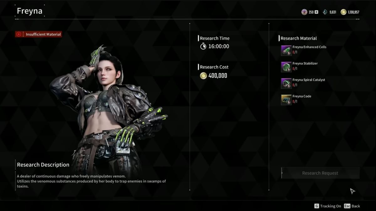 The First Descendant Freyna build: Best loadout, skill breakdown, and more