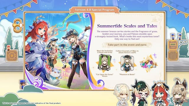 How to get free Kirara skin in Genshin Impact 4.8