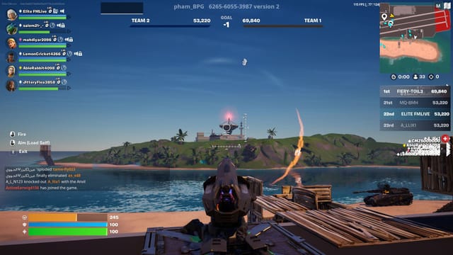 Fortnite Carriers: UEFN map code, how to play, and more