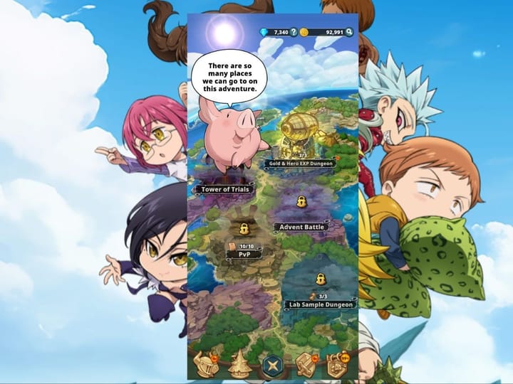 The Seven Deadly Sins Idle Adventure Preview: A cute, but repetitive idler