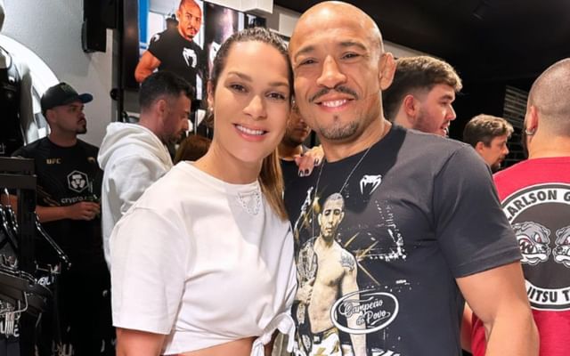In Photos: Jose Aldo looks back at "18 years of marriage" with wife ...