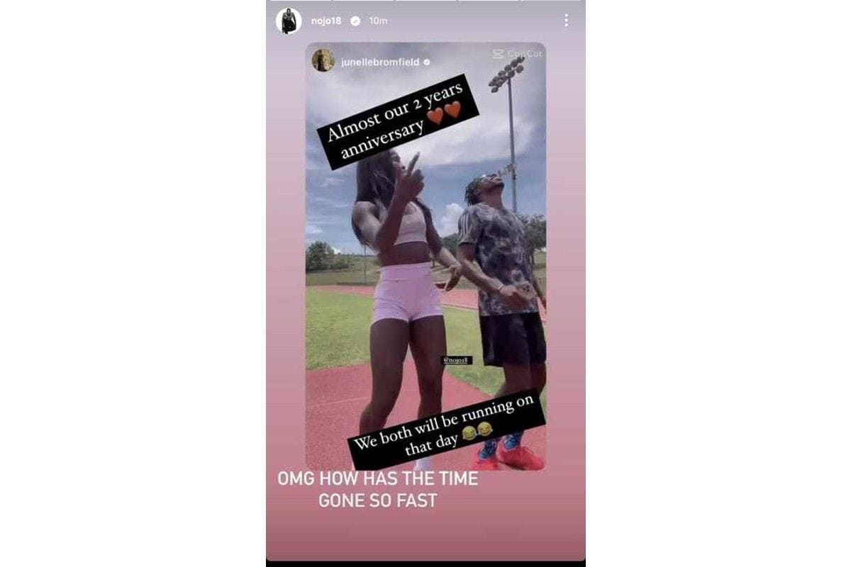 "Almost our 2 year anniversary"- Noah Lyles and girlfriend Junelle ...