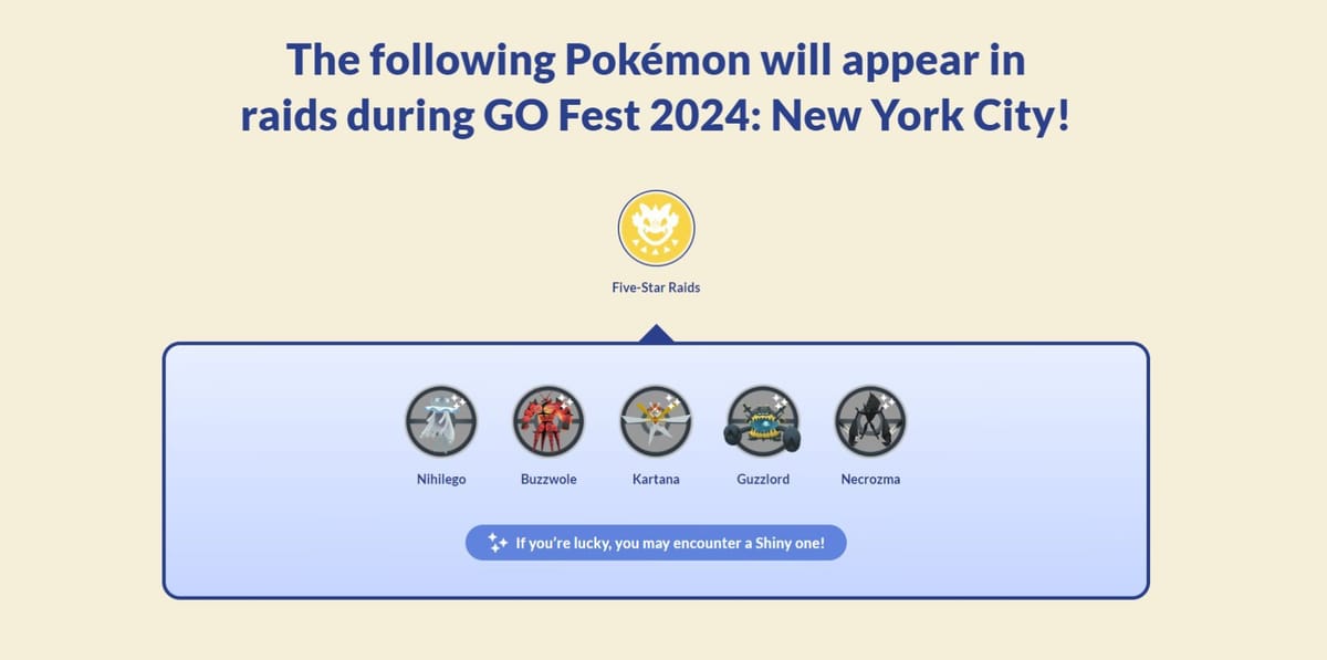 Pokemon GO Fest 2024 New York City: Shiny odds of all featured Pocket ...
