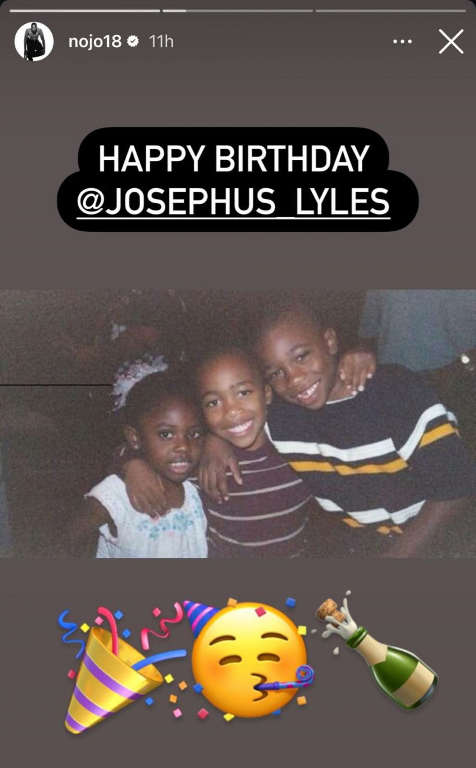 Noah Lyles extends heartfelt wishes for his brother Josephus Lyles on ...