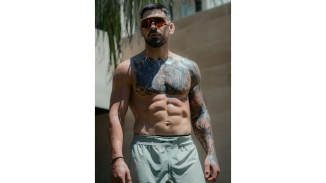 In Photos: Ilia Topuria shows off chiseled physique in intense workout ...