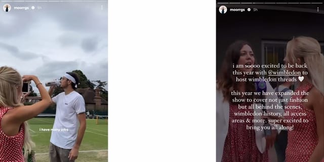 "I have many jobs" - Taylor Fritz's girlfriend Morgan Riddle turns ...