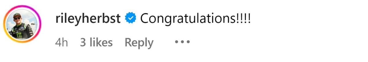 Ricky Stenhouse Jr. and wife Madyson joyfully announce the birth of ...