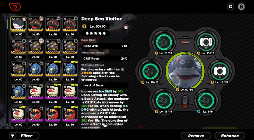 Zenless Zone Zero: Zenless Zone Zero Ellen Joe guide: Best W-Engines ...