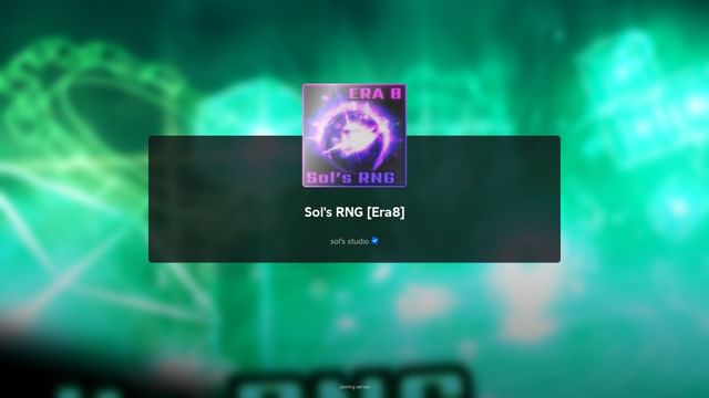 Sol’s RNG Era8: New Achievements, Auras, and more