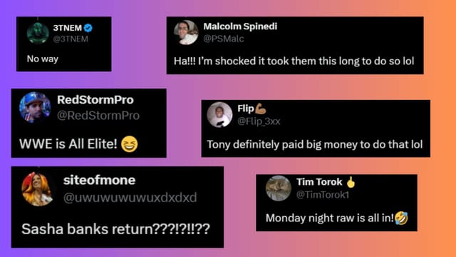 “Sasha Banks return???!” - Huge AEW reference dropped during RAW tonight; leaves WWE Universe ...