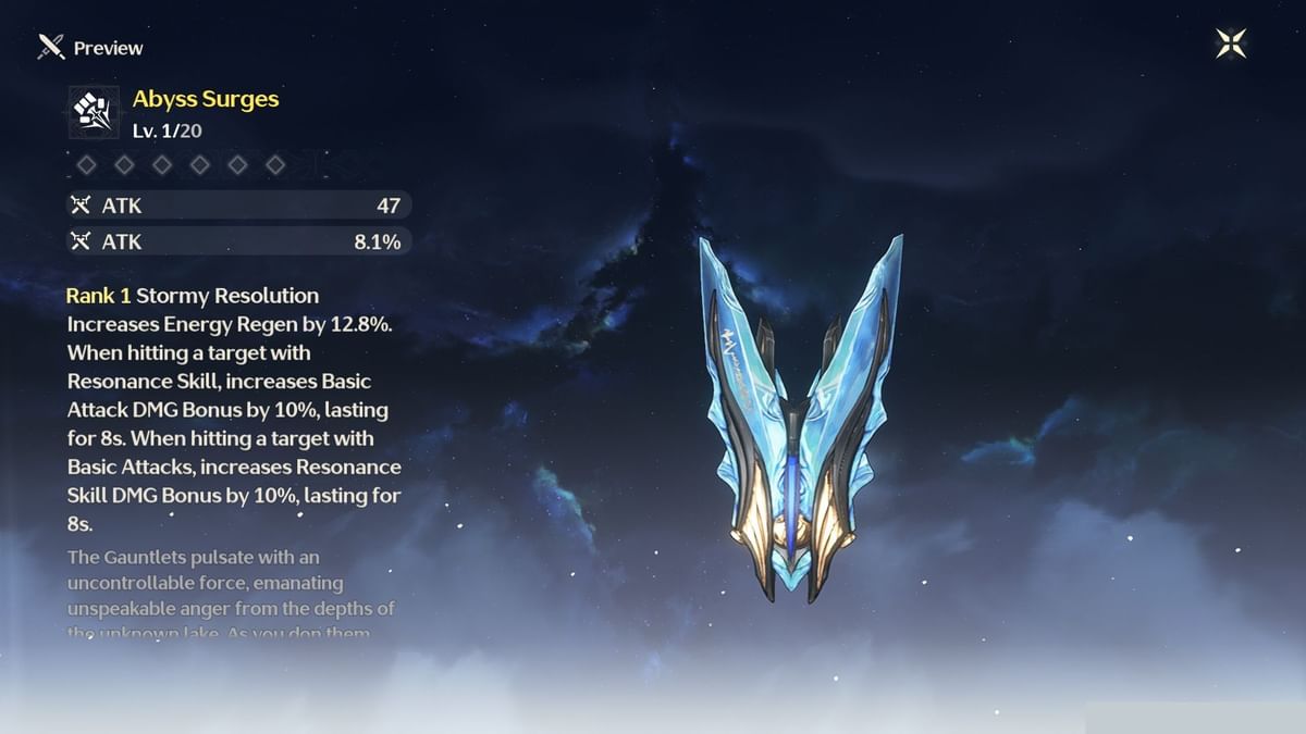 Best Wuthering Waves 5-star Weapon Supply chest choices, ranked