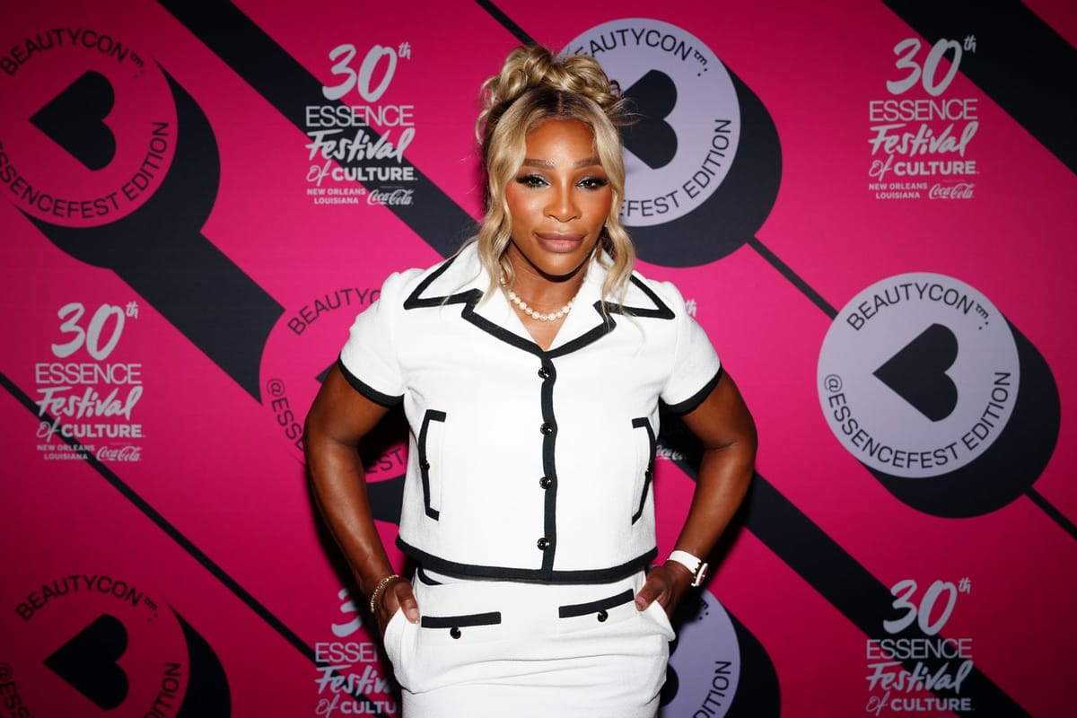 In Pictures: Serena Williams' glows in bejeweled look as her daughter ...