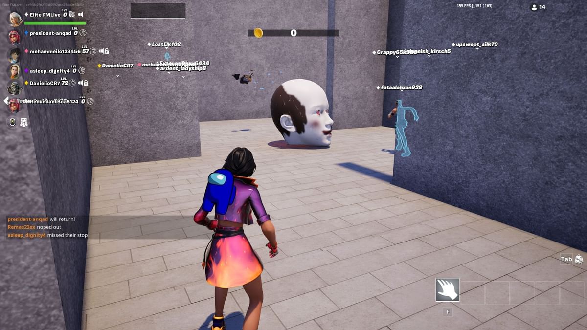 Fortnite Escape Running Head: UEFN map code, how to play, and more