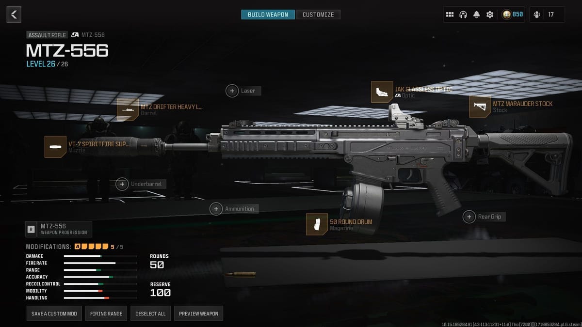 Buffed MTZ-556 loadout is underrated in Warzone Rebirth Island