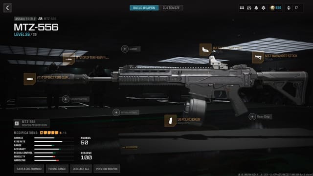 Buffed MTZ-556 loadout is underrated in Warzone Rebirth Island