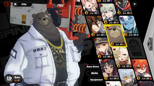 Zenless Zone Zero Ben guide: Best W-Engines, Drive Discs, and more