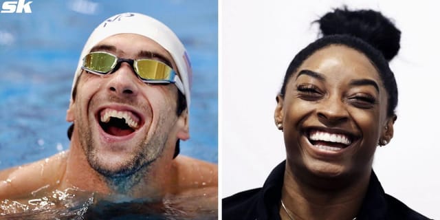 Michael Phelps and Simone Biles among the top rankholders in ESPN's top ...