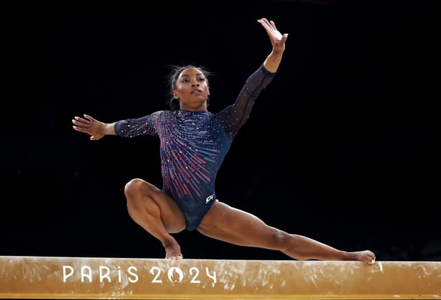 WATCH: Simone Biles performs new uneven bars skill set to get named ...