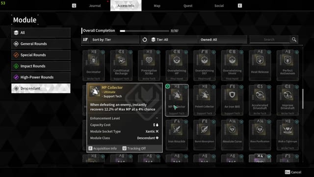 The First Descendant: How to get MP Collector Module
