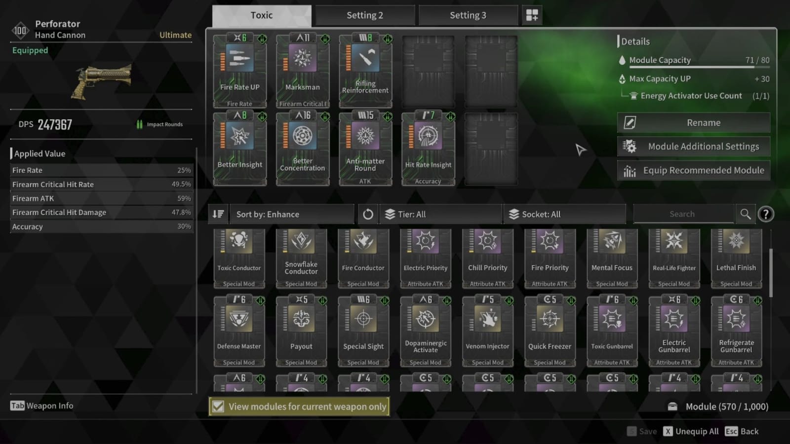 The First Descendant Perforator build guide: Best Modules and Unique trait explained