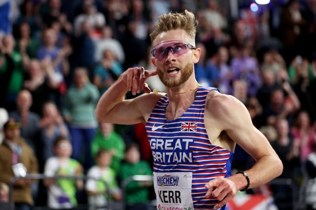 "That Josh Kerr fall is nasty"- Fans react as British athlete misses ...