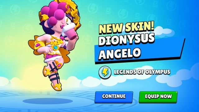 Brawl Stars Dionysus Angelo skin: Cost, design, and more