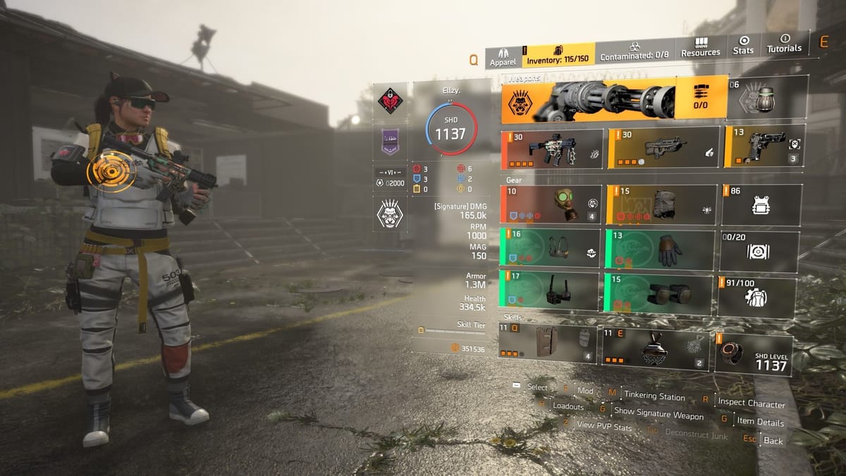 5 best builds for the open world in The Division 2