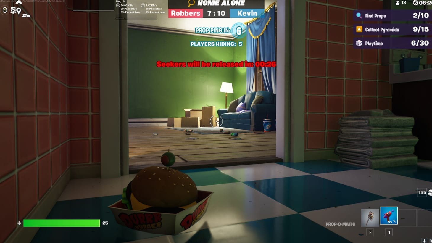 Fortnite Home Alone Prop Hunt: UEFN map code and how to play