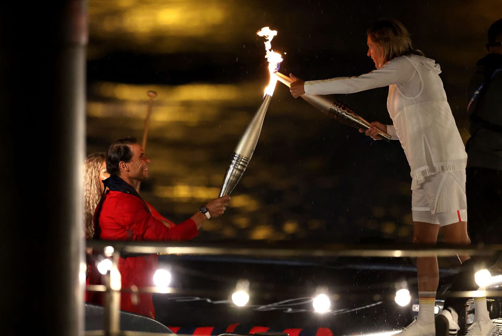 10 incredible pictures from Paris Olympics opening ceremony ft. Rafael ...