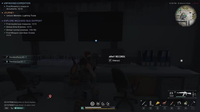 Once Human Rosetta Access Card v1 and v2 locations explored