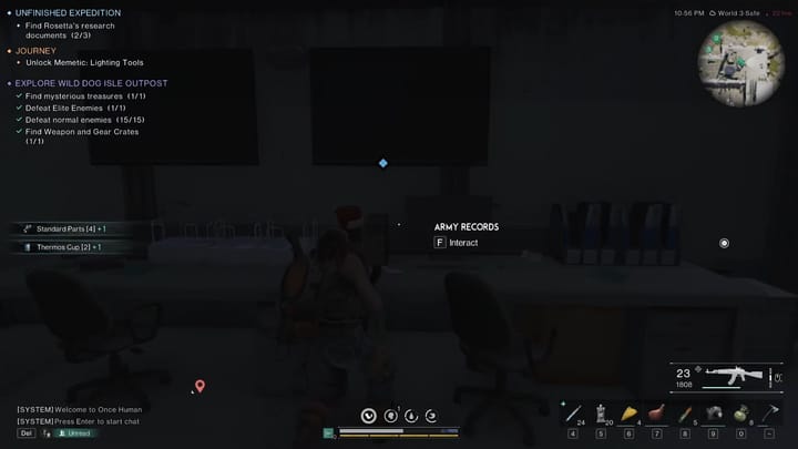 Once Human Rosetta Access Card v1 and v2 locations explored