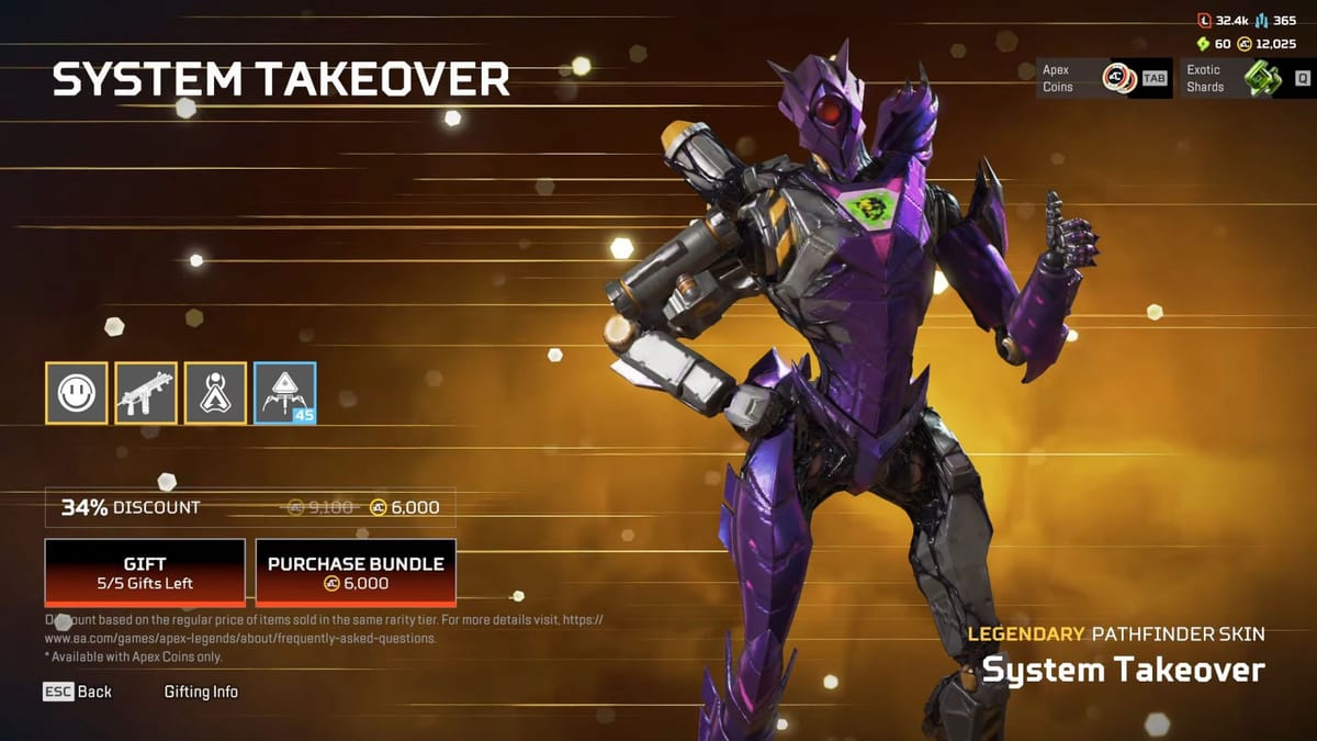 Corrupted Summer Store event in Apex Legends: Prices, what's included ...