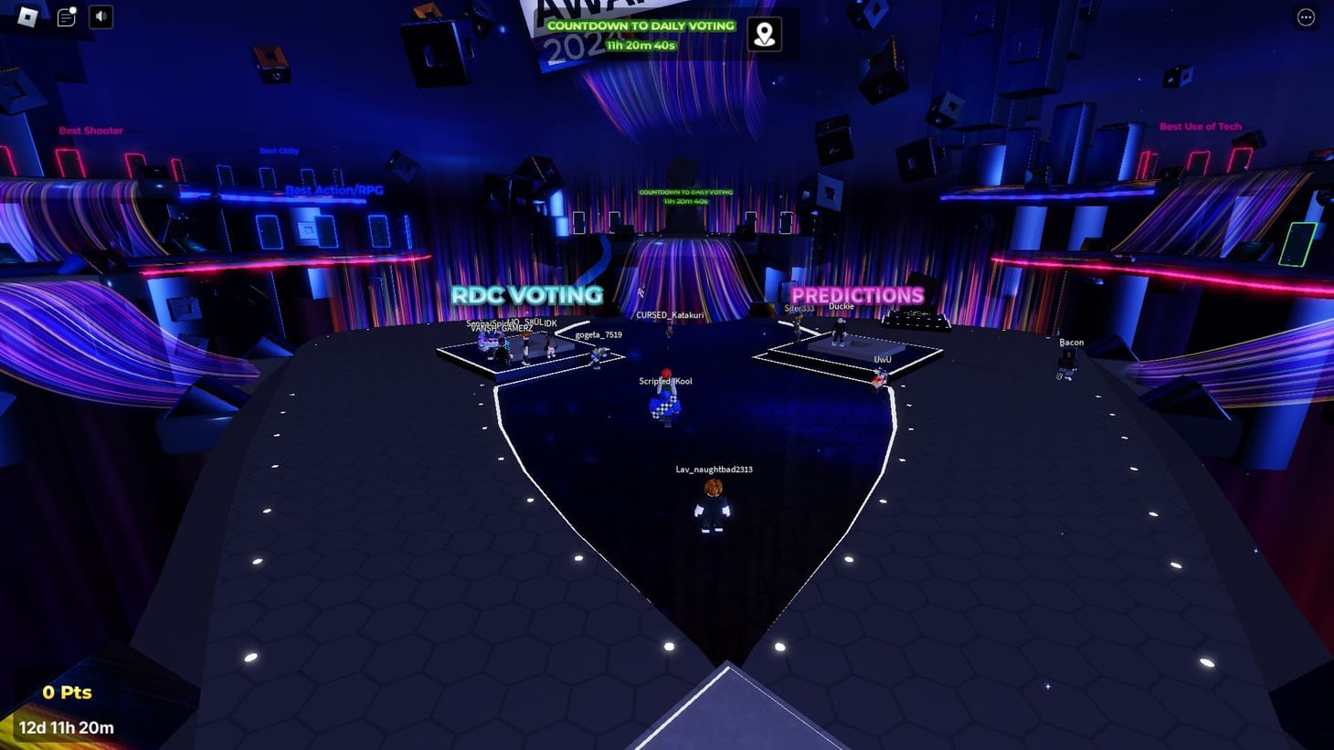 How to vote in Roblox Innovation Awards 2024 - Voting Hub