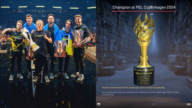 First CS2 Major Champions receive their in-game trophy after 115 days ...