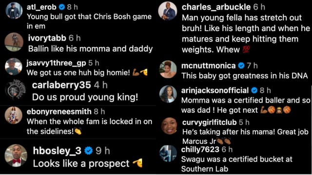 "Young bull got that Chris Bosh game": College hoops fans erupt as ...