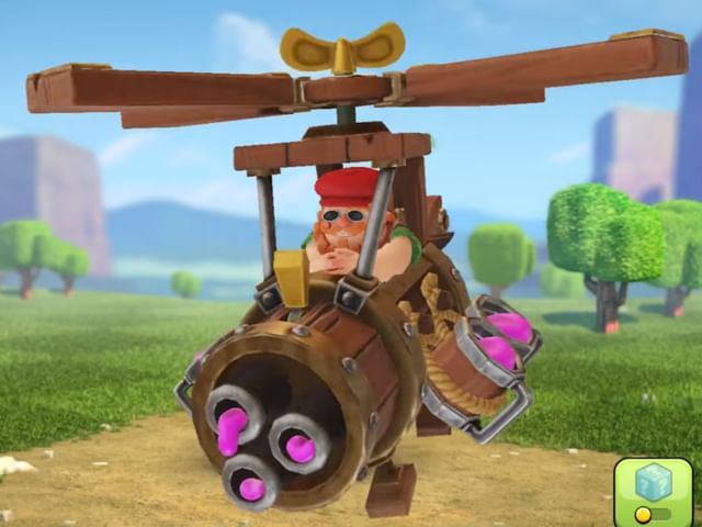 Clash of Clans Steampunk Battle Copter skin: Cost, design, and more