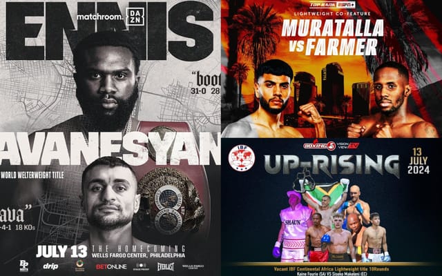 Boxing Tonight: Boxing tonight (July 13, 2024): What are the fights ...