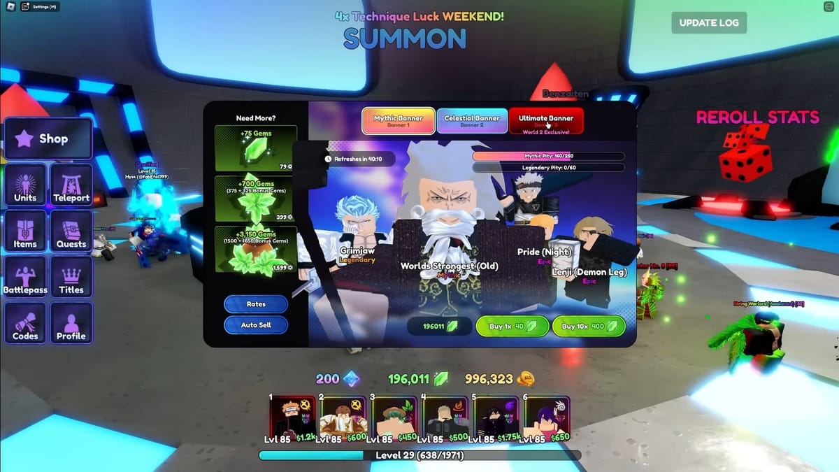 Anime Last Stand: World 2 guide