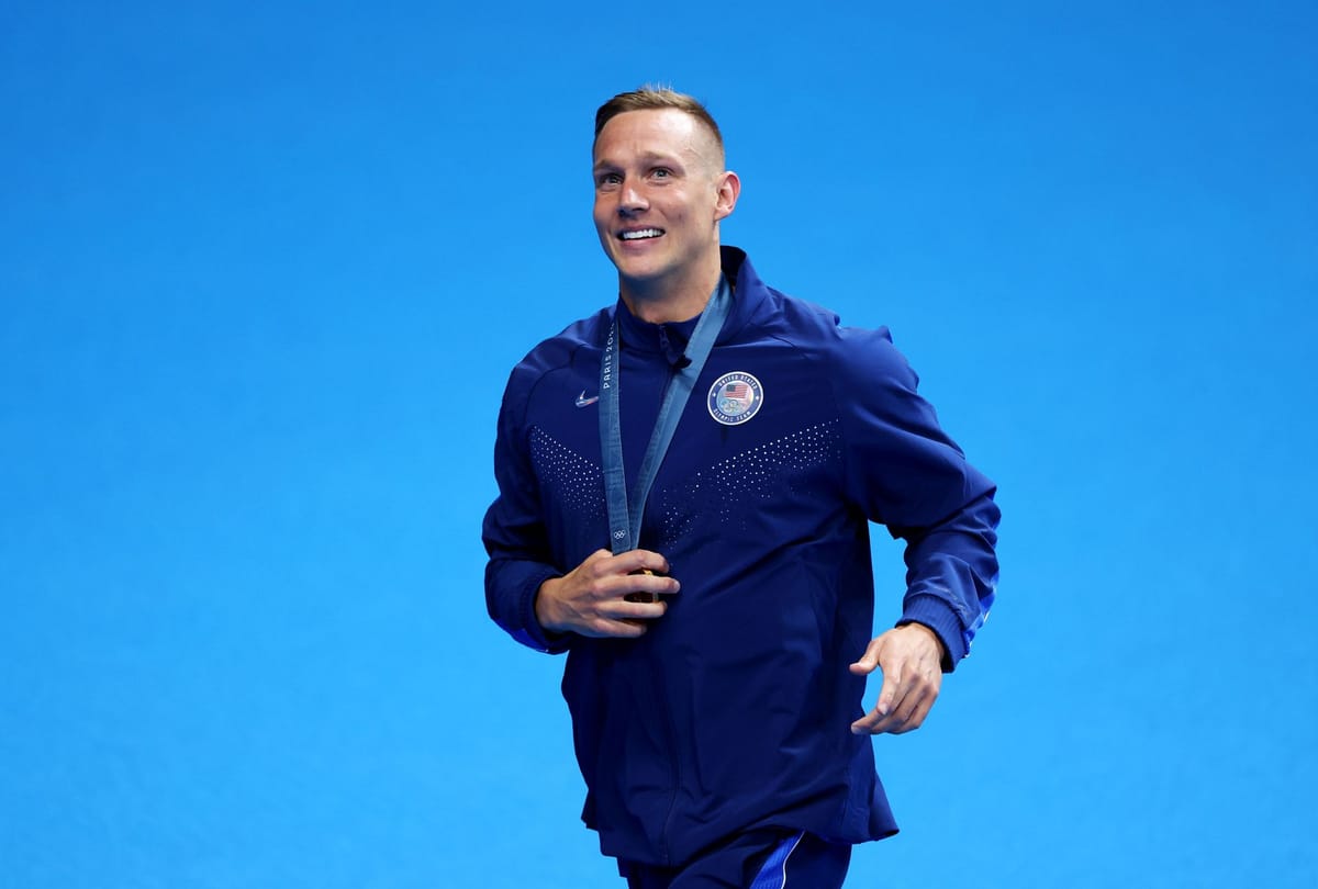 Caeleb Dressel equals Usain Bolt's Olympic gold record at 2024 Paris Games