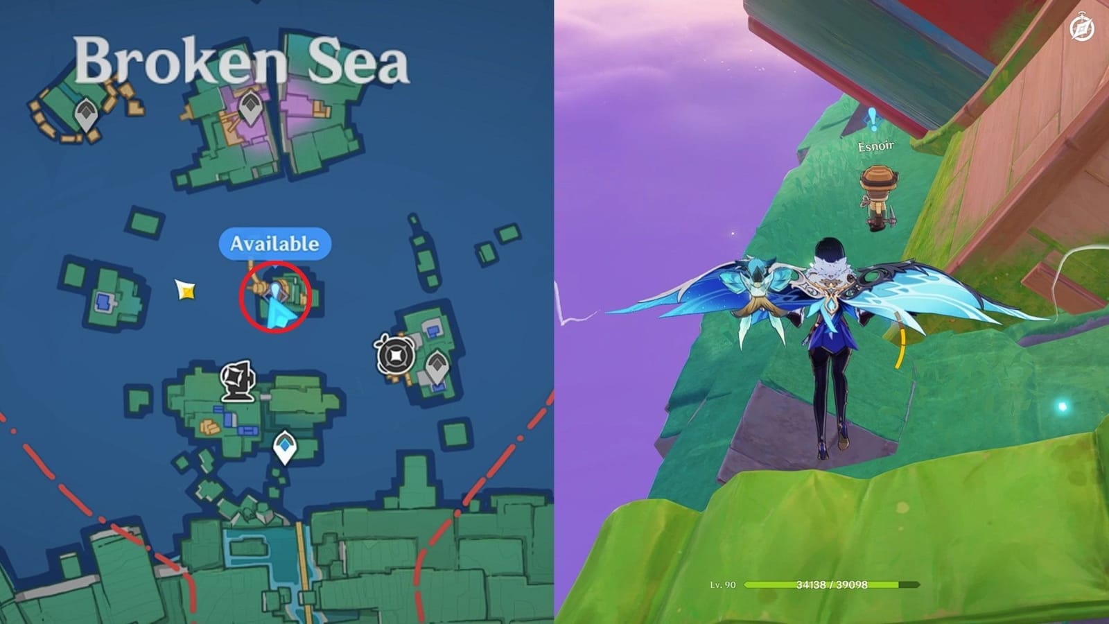 Genshin Impact Towards the Lighthouse, or Far Away quest guide