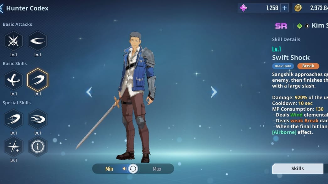 Solo Leveling Arise Kim Sangshik build guide: Best artifacts, weapons ...