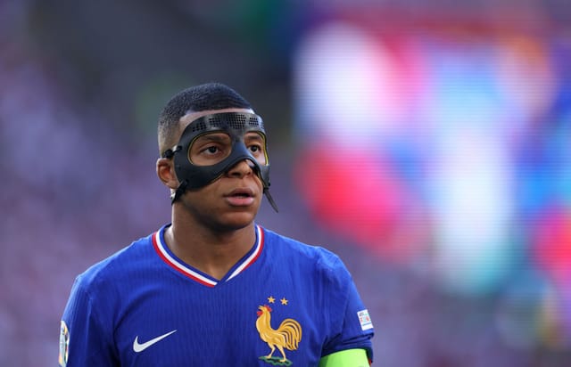 "It limits my vision" - Kylian Mbappe explains why playing with a mask ...