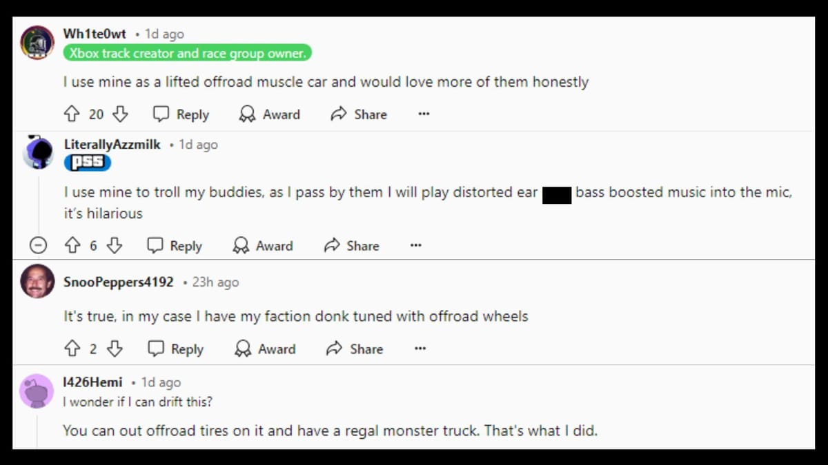 "I'd take more Donk variations vs more boring a** cop cars": GTA Online ...