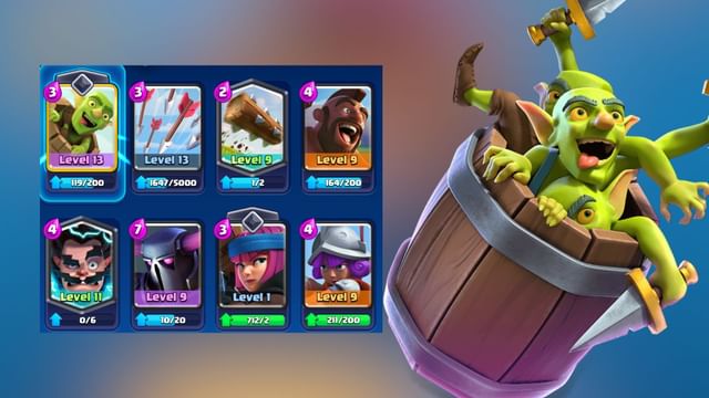 3 best Goblin Barrel decks in Clash Royale