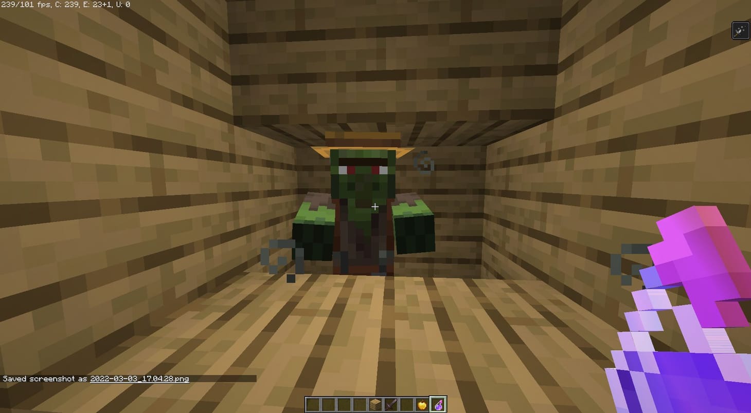 How to cure zombie villager in Minecraft 1.21